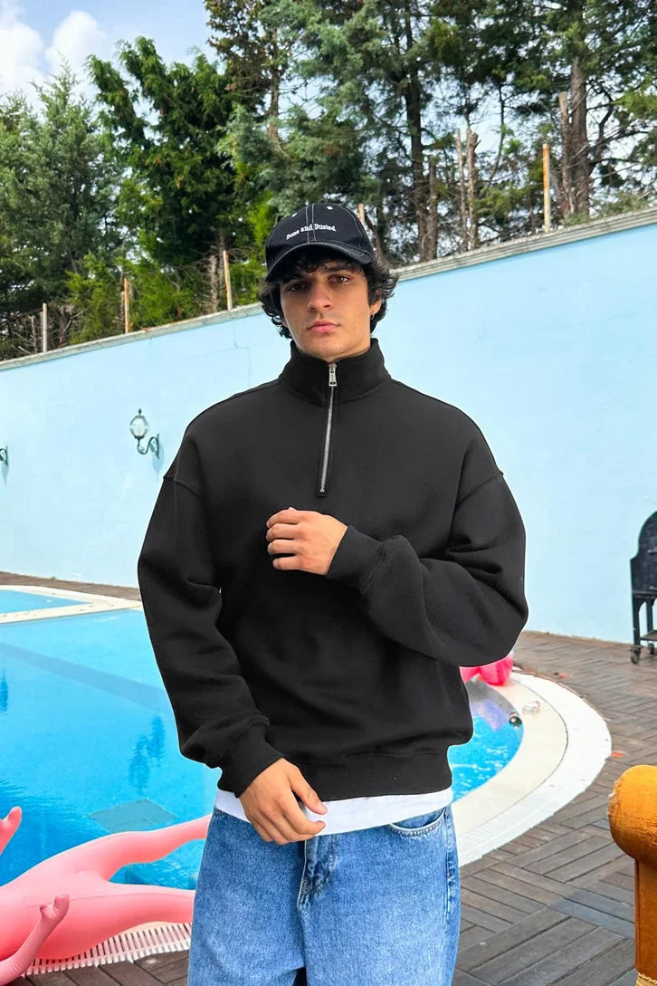 Quarter-zip sweater – COMFO